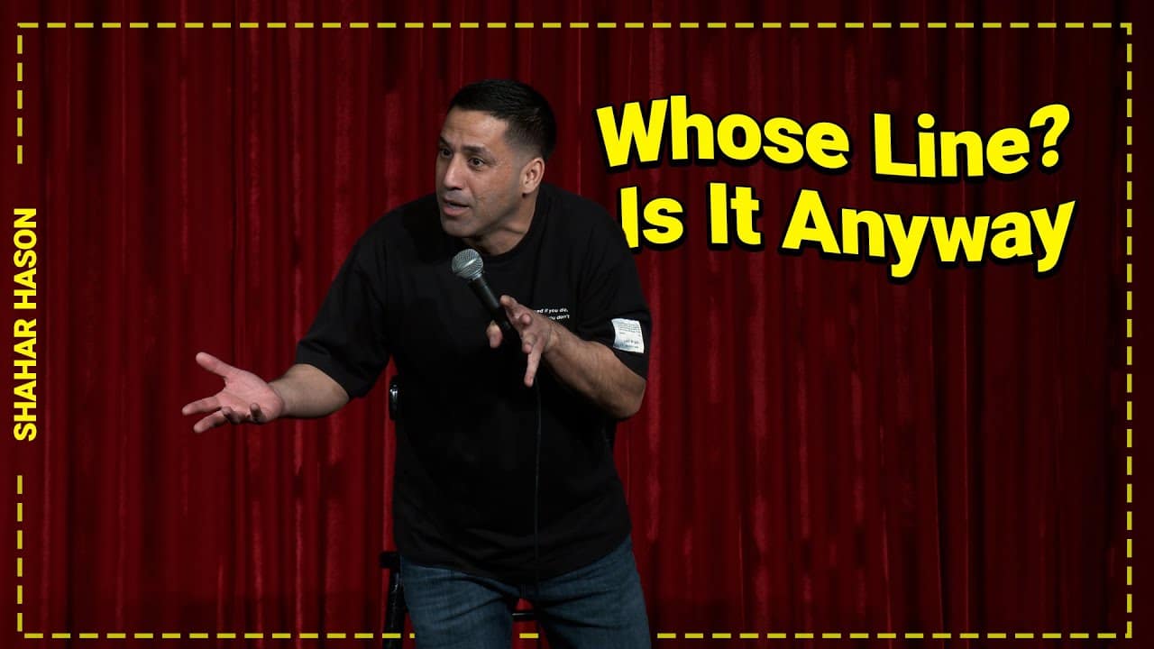 Shahar Hason - Whose Line Is It Anyway - פורטל סטנדאפיסט