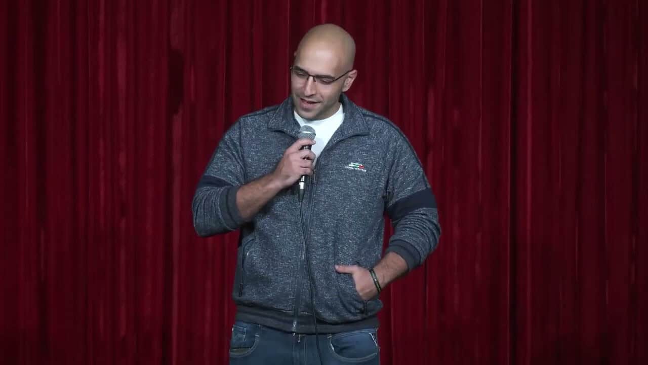 Ibrahim Najjar - English Open mic with Shahar Hason - פורטל סטנדאפיסט