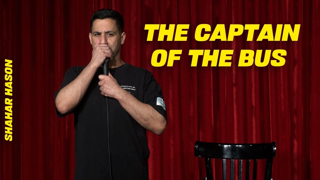 Shahar Hason - The Captain of the Bus - פורטל סטנדאפיסט